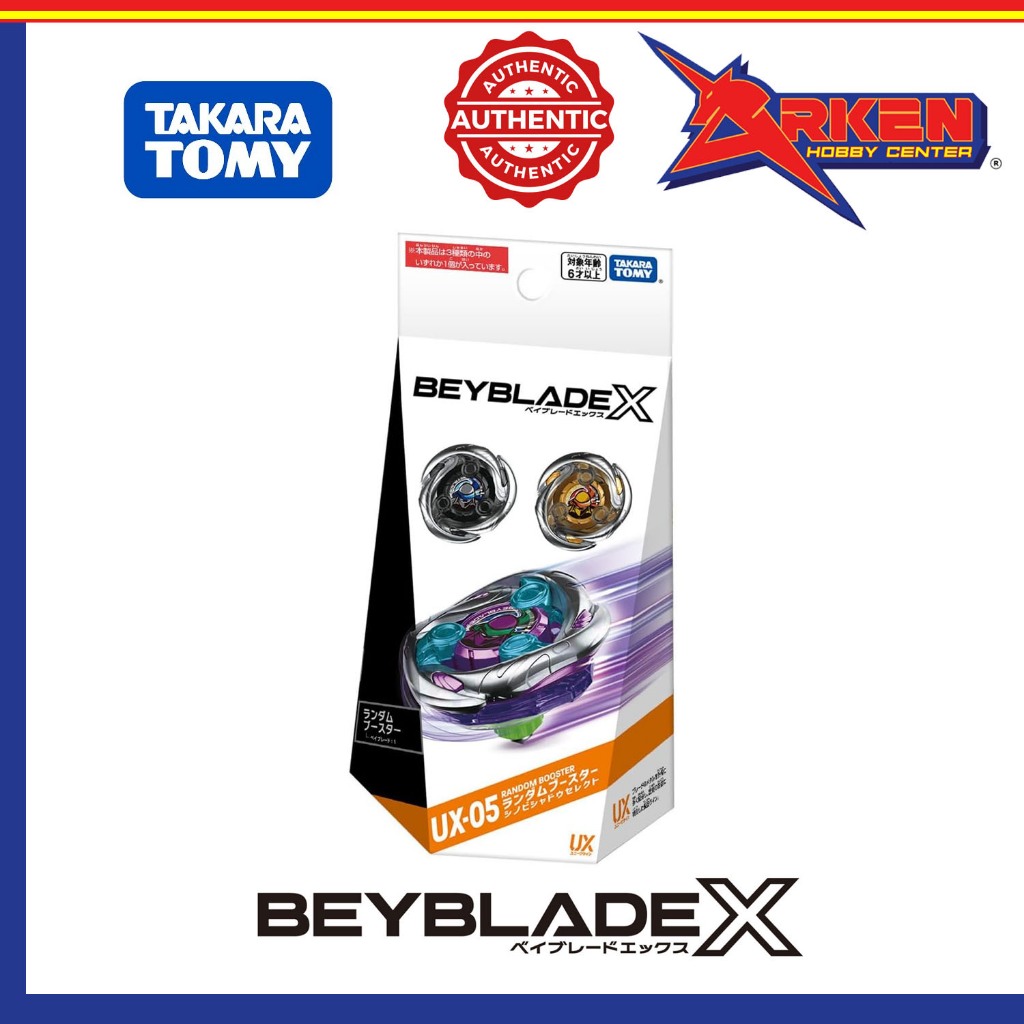 TAKARA TOMY - UX-05 RANDOM BOOSTER BEYBLADE X (BAN KEE) | Shopee Singapore