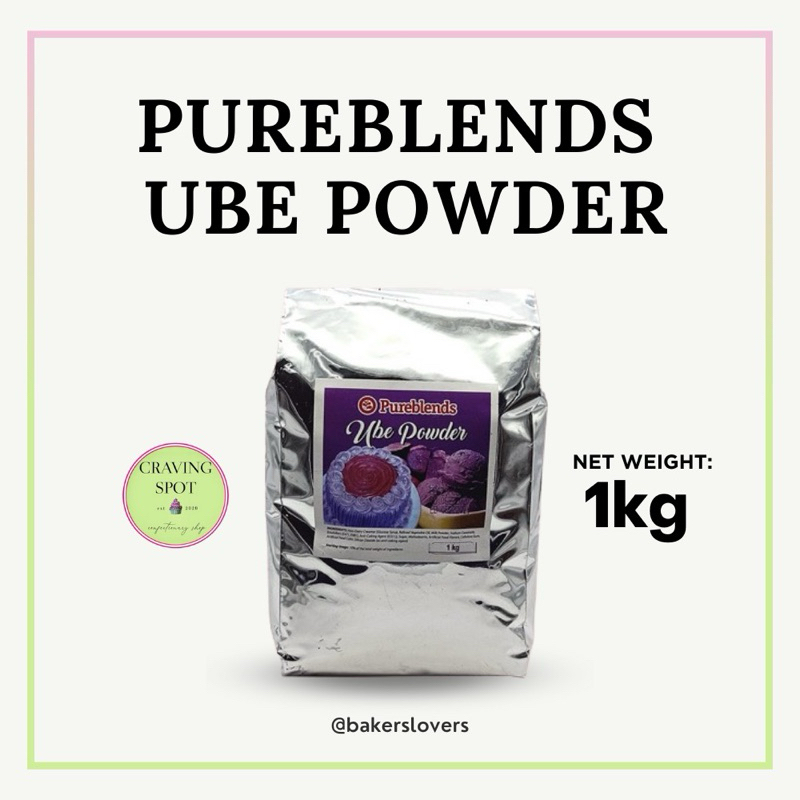 UBE POWDER PUREBLENDS 1KG|JUNE 2025 EXPIRY | Shopee Singapore