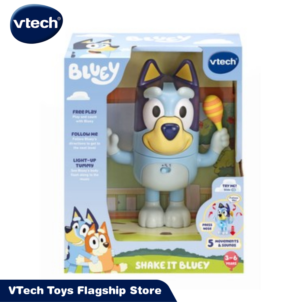 VTech Bluey Shake It Bluey | Shopee Singapore