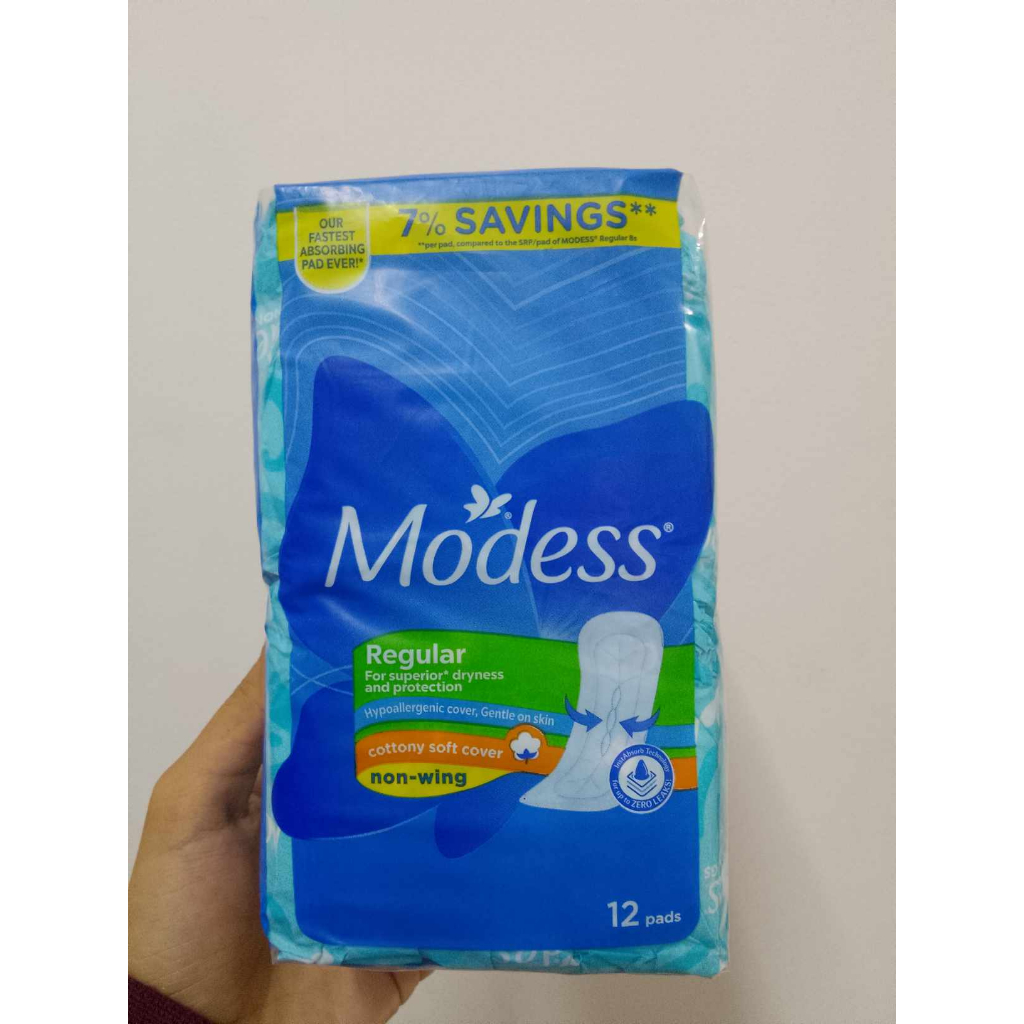 MODESS 12S SULIT PACK | Shopee Singapore