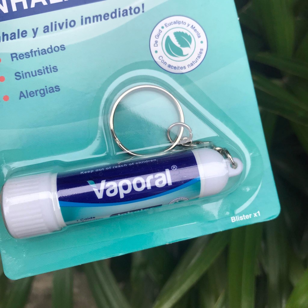 VAPORAL INHALER NOSE COLD COOL HERBAL OINTMENT NASAL ESSENTIAL INHALER ...