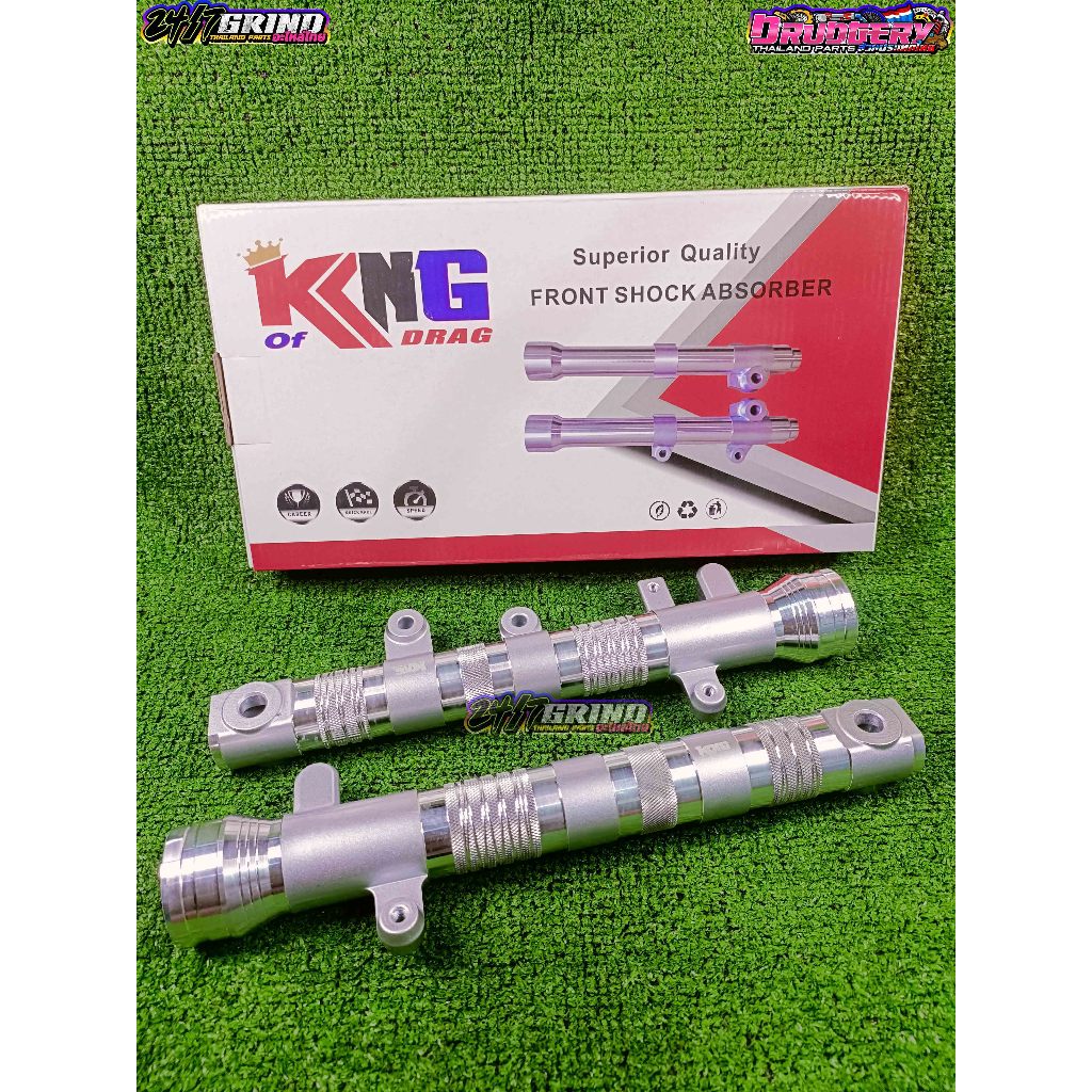 KING OF DRAG LIGHTEN FRONT SHOCK OUTTER TUBE SUZUKI RAIDER 150 FI ...
