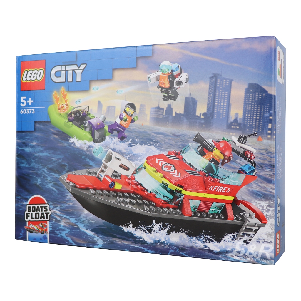 Lego Fire Rescue Boat | Shopee Singapore