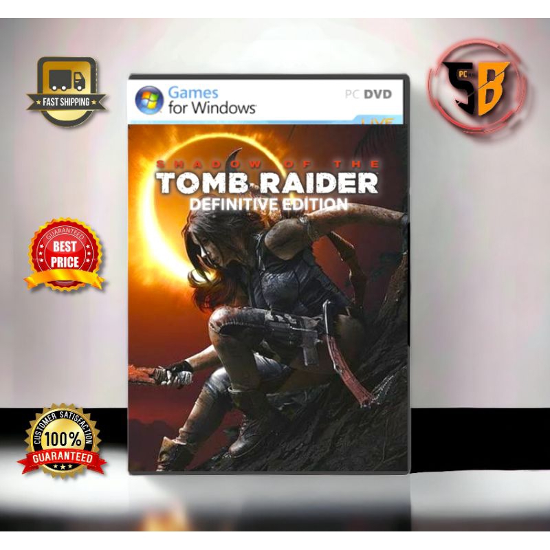 PC Laptop Video Game Shadow Of The Tomb Raider Definitive Edition +DLCs ...