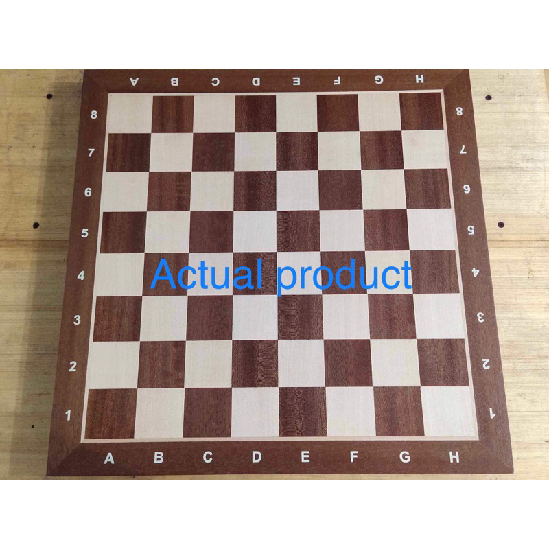 Chessmate • Leap Deluxe Wooden Chess Board High Grade Wood (Board only ...