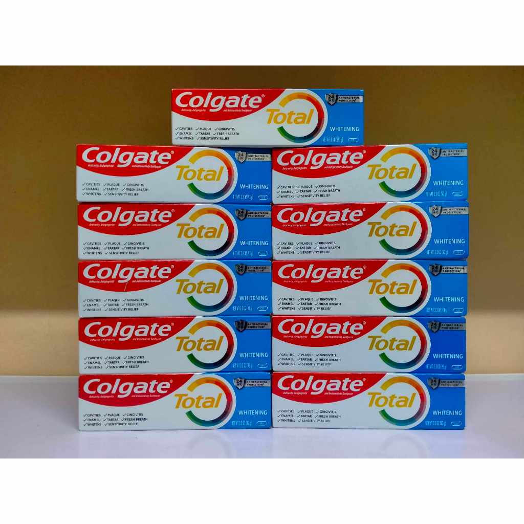 Colgate Total Wholemouth Health Toothpaste, 3.3 oz (93 g) | Shopee ...