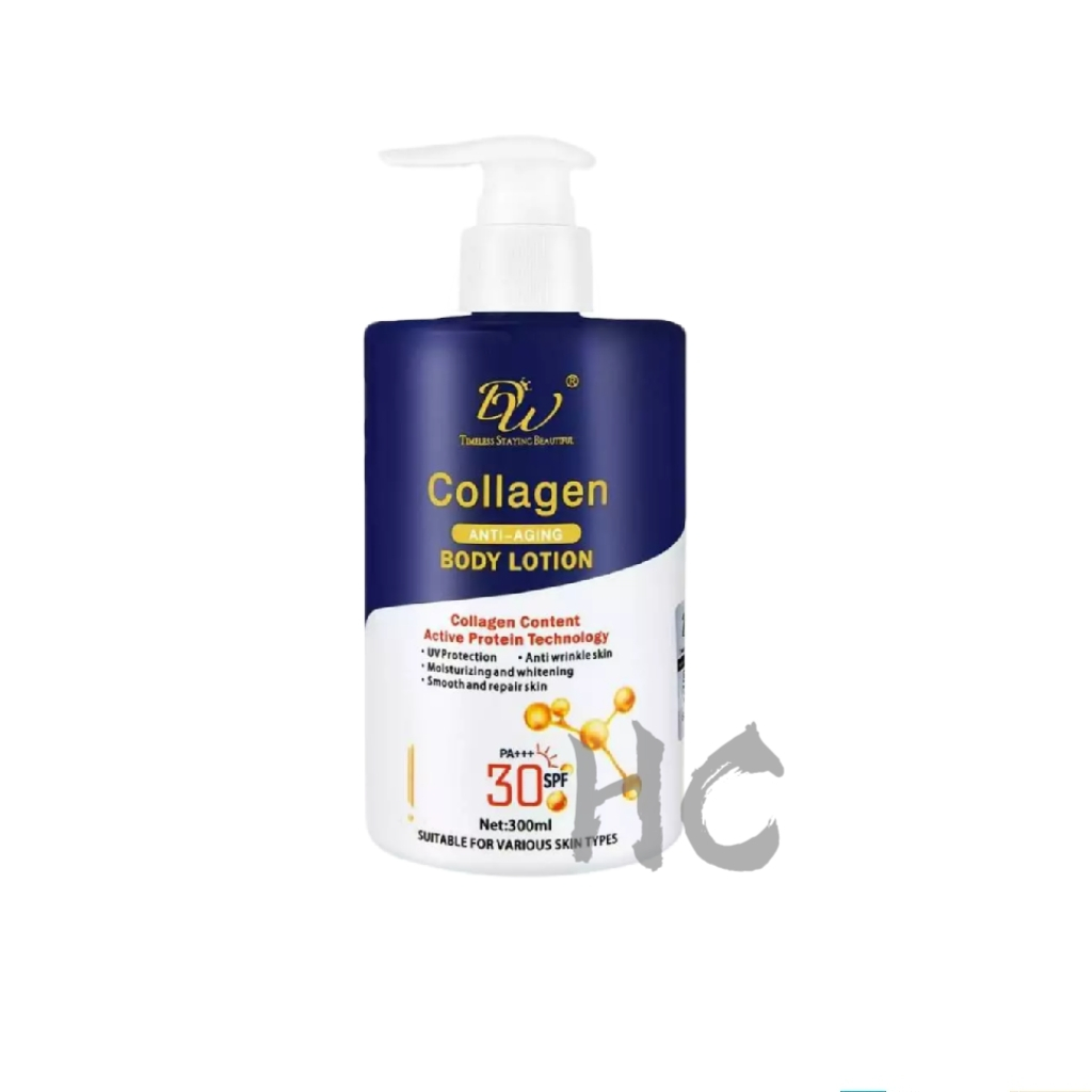 DW Collagen SPF30 PA+++ Body Lotion Anti-aging Moisturizing Whitening ...