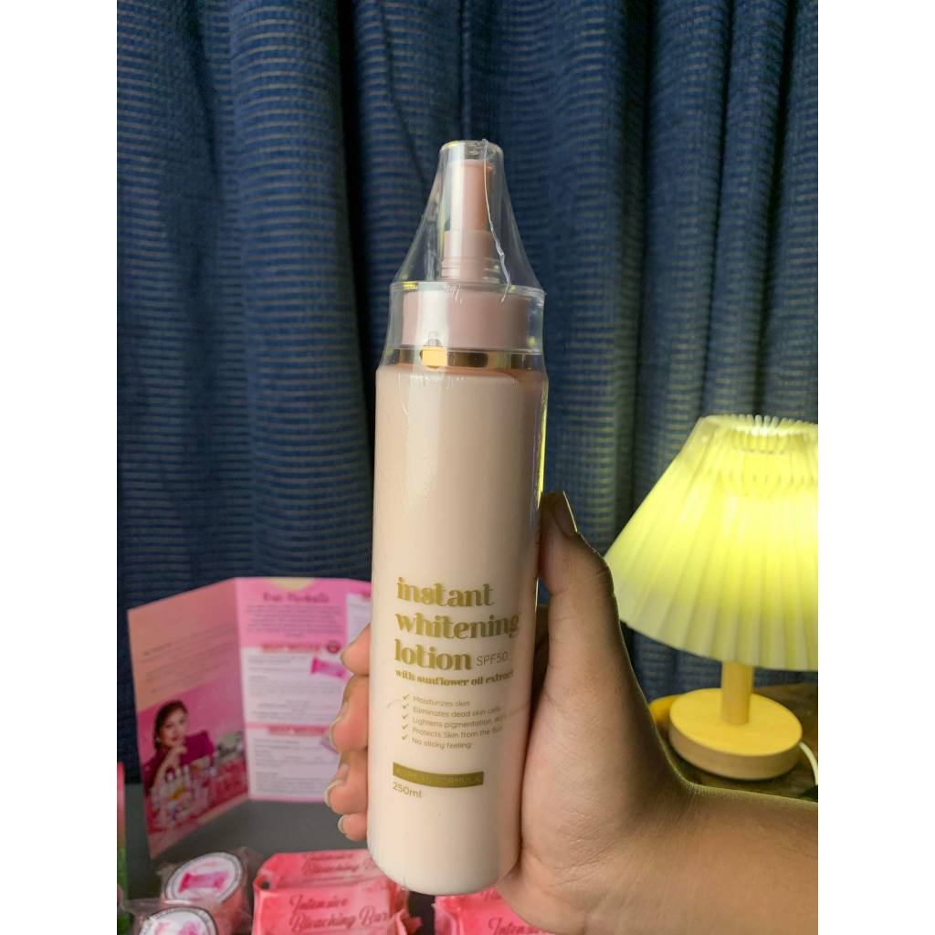 HER CHOICE PH BEAUTY ESSENTIALS INSANT WHITENING LOTION SPF50 (250mL ...