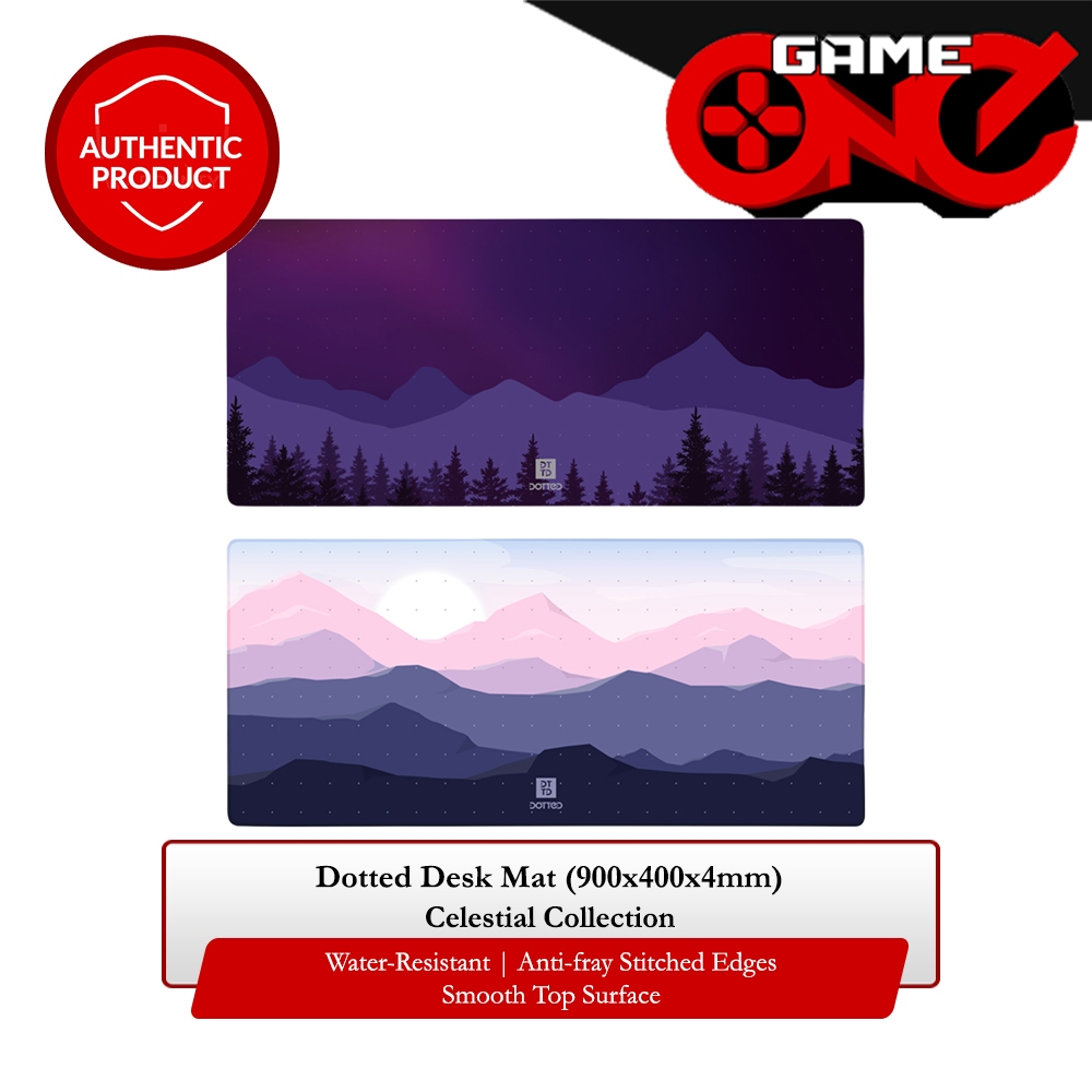 Dotted Desk Mat Celestial Collection (900x400x4mm) | Shopee Singapore