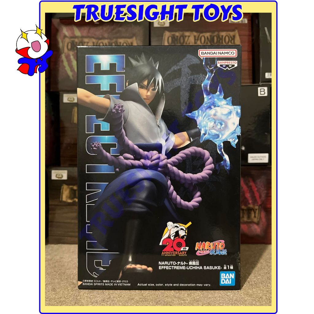 Banpresto Naruto Shippuden Effectreme Uchiha Sasuke | Shopee Singapore
