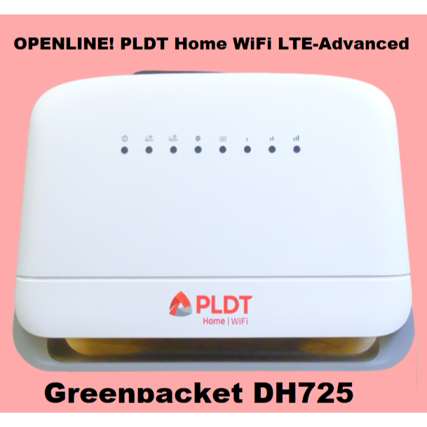 OPENLINE! PLDT Home WiFi LTE-Advanced (Greenpacket DH725) | Shopee ...