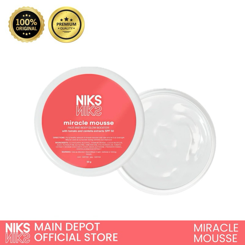 Niks Skin Miracle Mousse Bolder & Better with SPF50 | Shopee Singapore