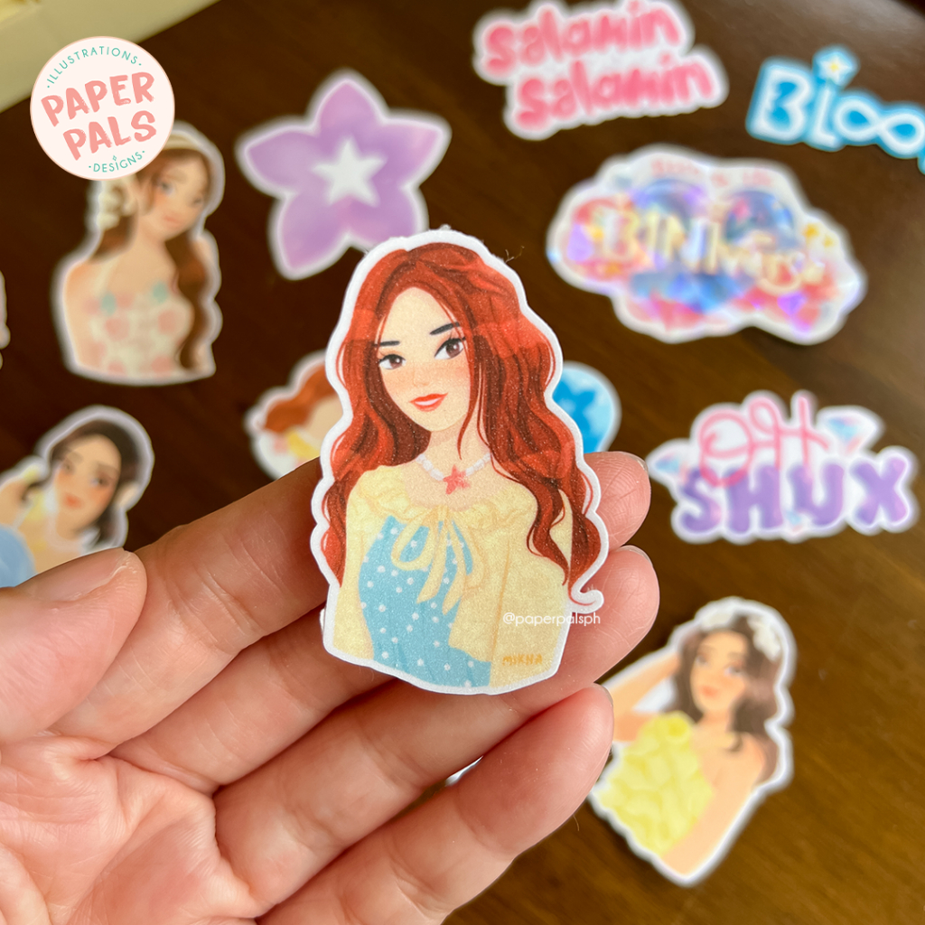 BINI Fan Art Stickers, BINI Philippines, Fan Art Stickers, BINI Members ...