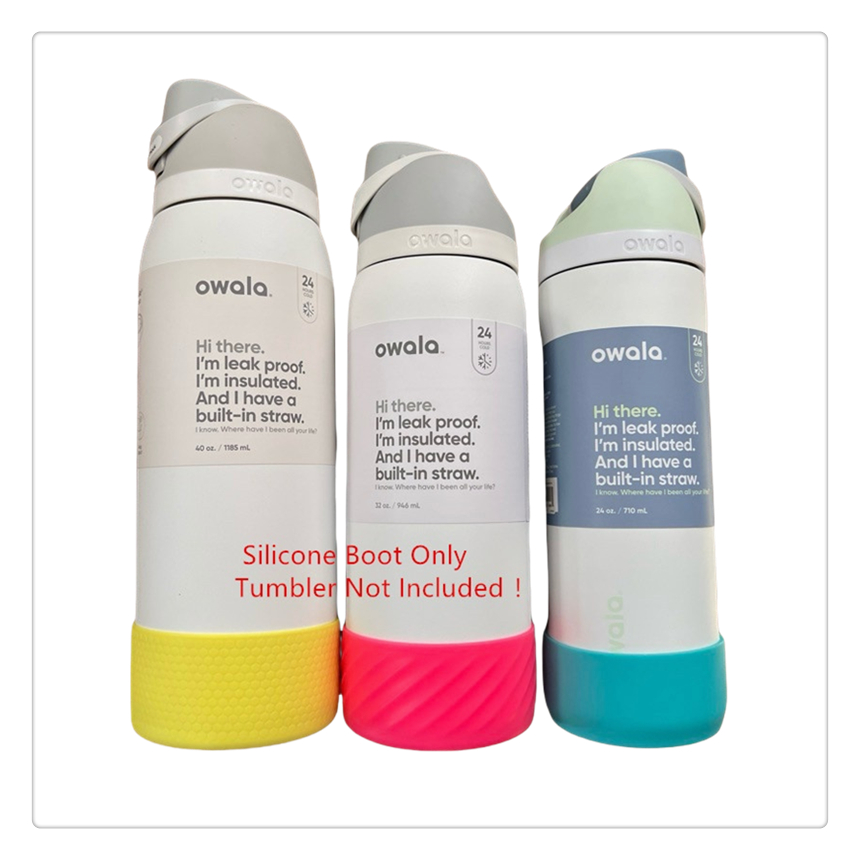 Quality Protective Twill Silicone Boot Perfectly Fit Owala Freesip ...