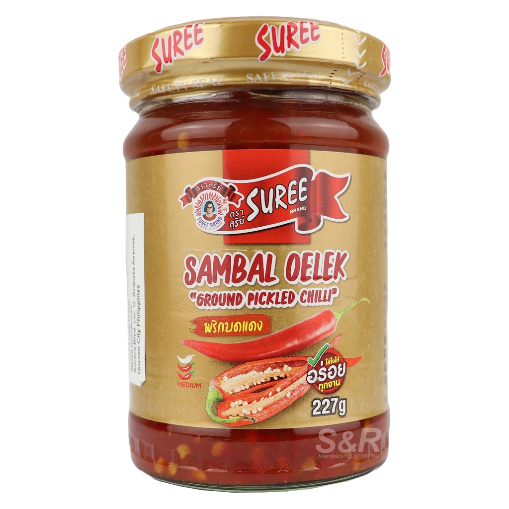 Suree Sambal Oelek 227g | Shopee Singapore