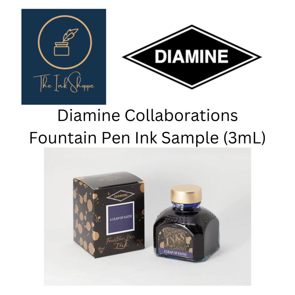 Diamine Collaborations Limited Edition Fountain Pen Ink Samples (3mL ...