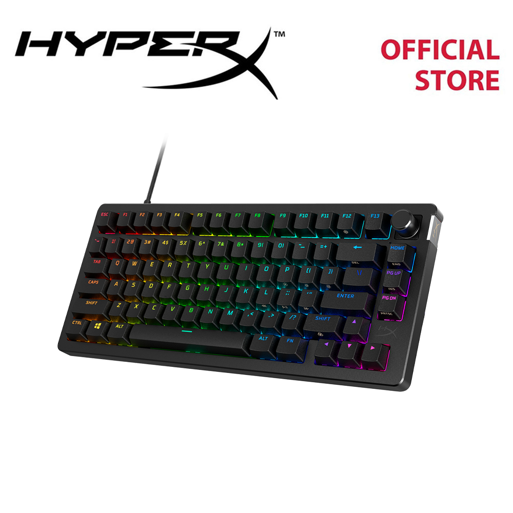 HyperX Alloy Rise 75 Hot-Swappable Key Linear Switch Wired Mechanical ...