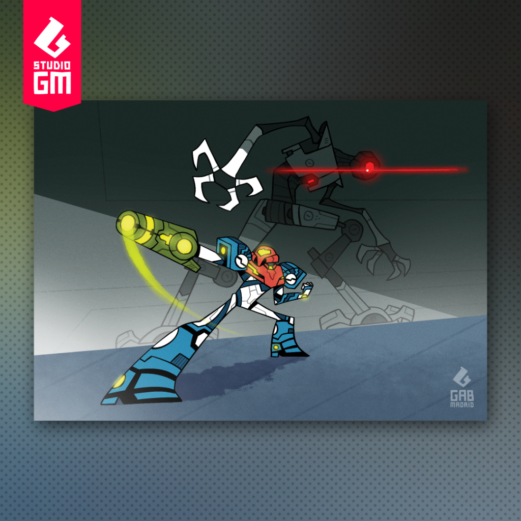 Metroid Dread Artwork Print Nintendo Switch Video Game Cartoon Art A4 ...