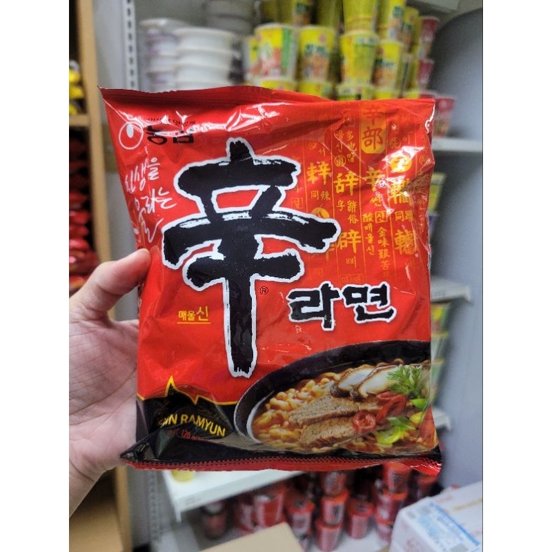 NONGSHIM Shin Ramyun Ramen Noodle 120g | Shopee Singapore