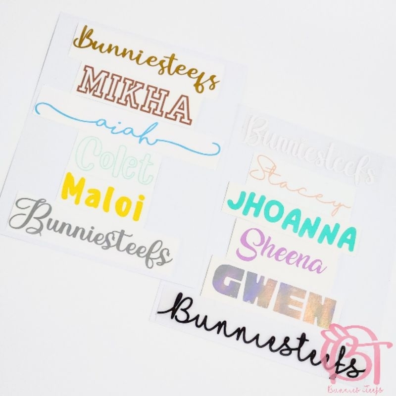 Personalized Vinyl Sticker for Motorcycle/Laptop/Tumbler/Etc. | Shopee ...