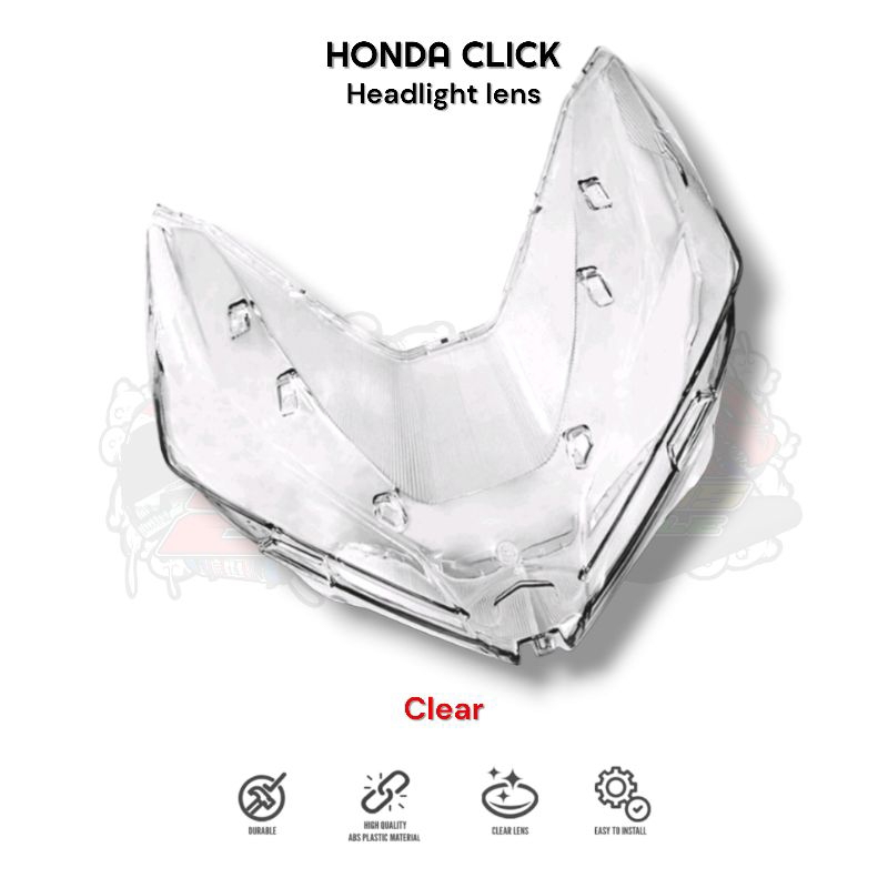 Honda Click v2 headlight lens (Lens only) | Shopee Singapore