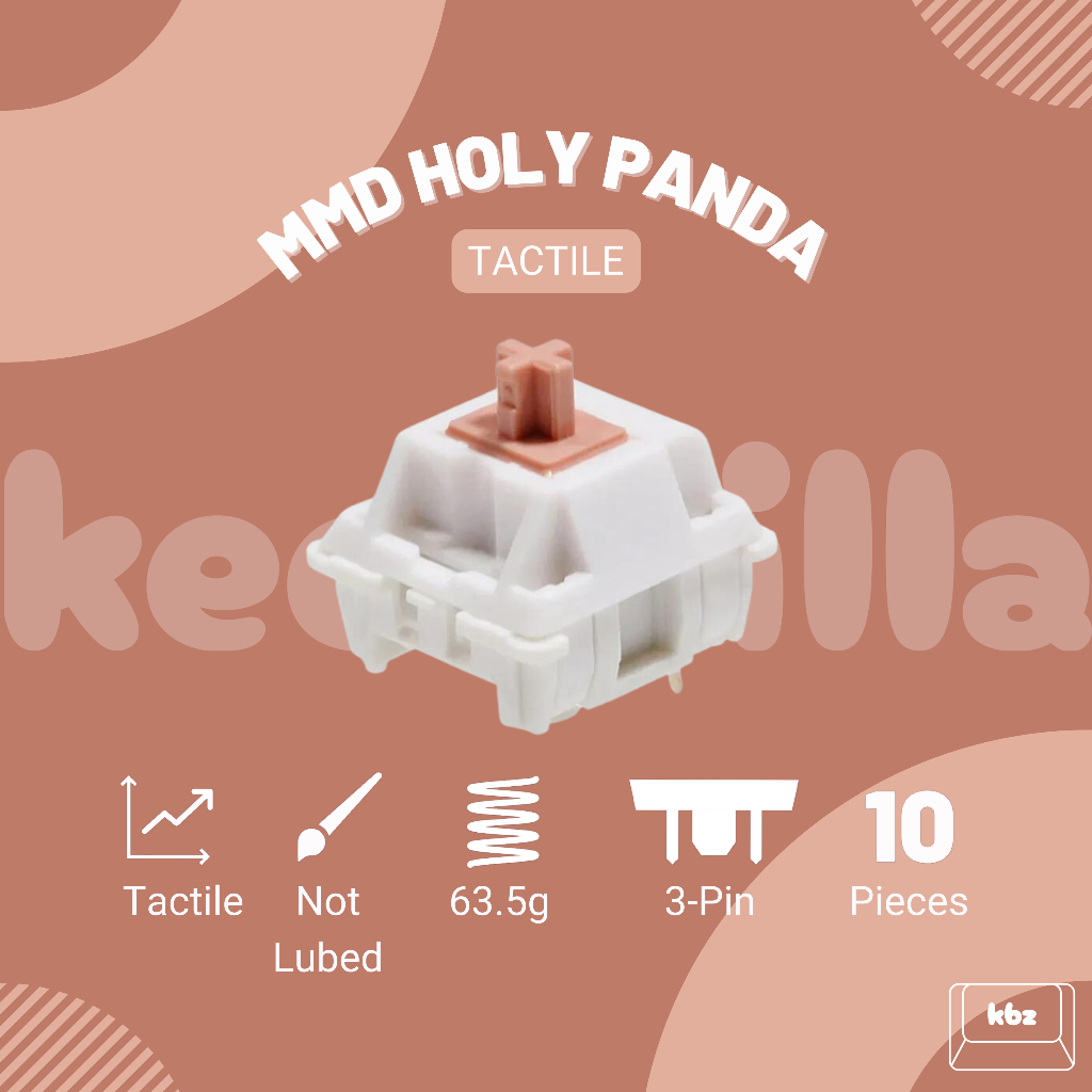 MMD Holy Panda Tactile Switch Mechanical Keyboard Switch SMD LED 3 pin ...