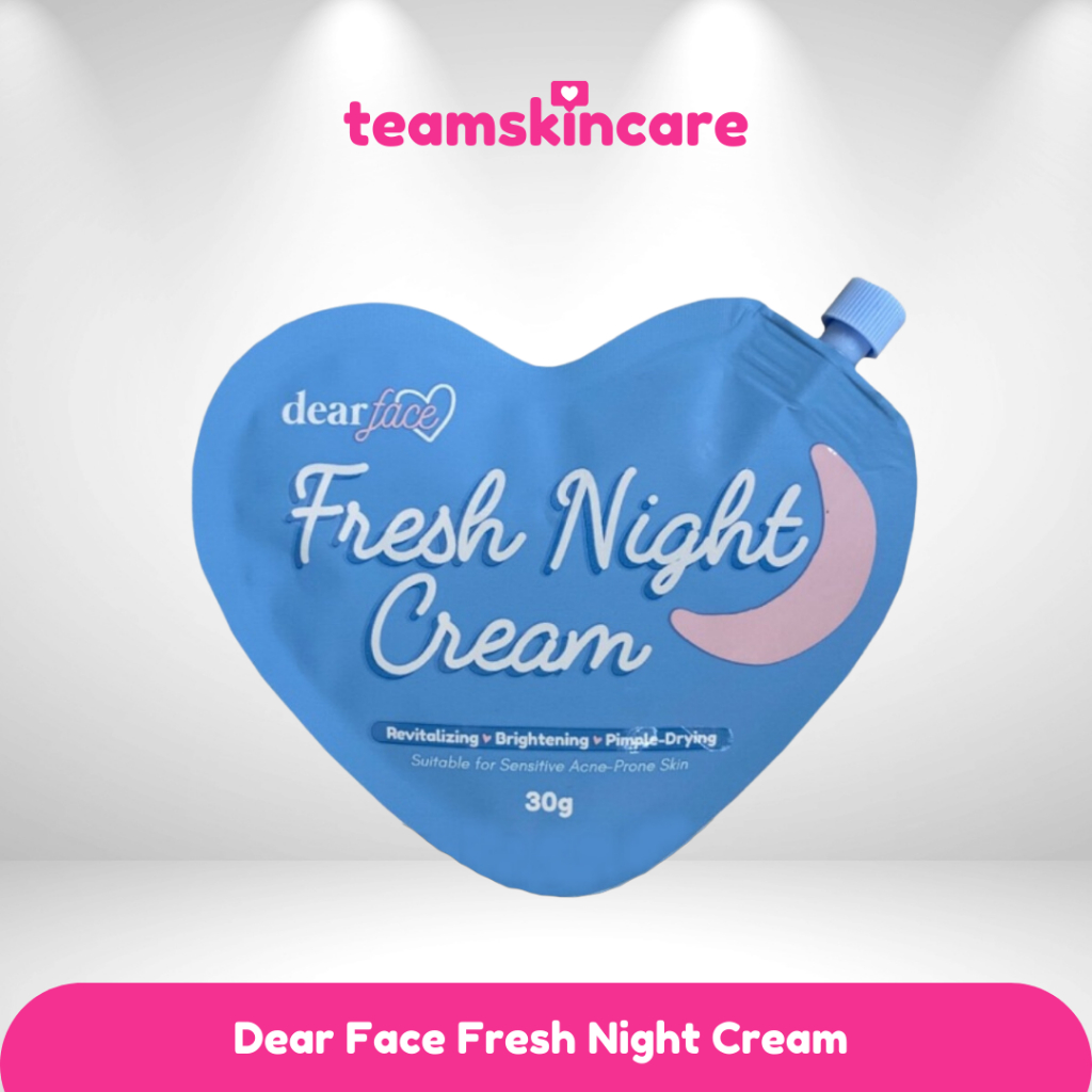 DEAR FACE Fresh Night Cream 30g | Shopee Singapore