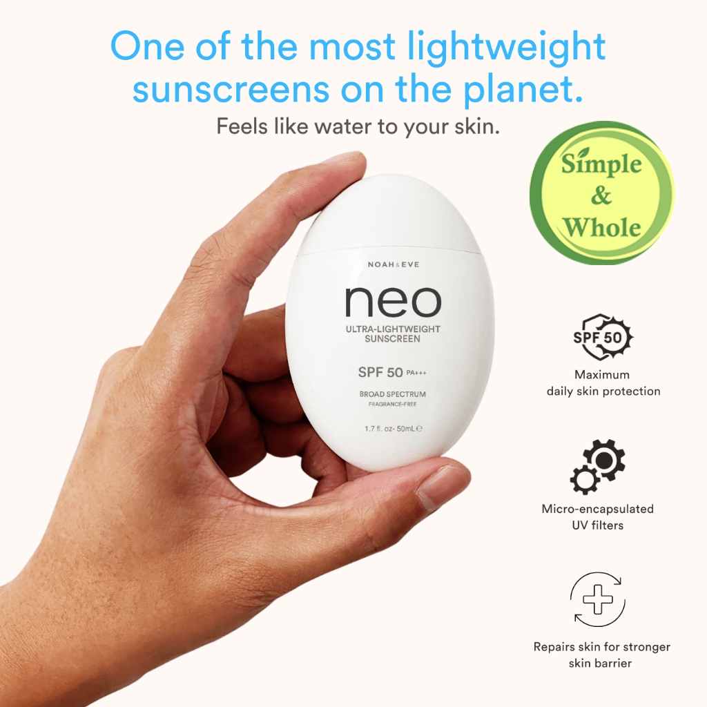 Noah Neo Ultralightweight Sunscreen SPF 50 PA+++ 50ml | Shopee Singapore