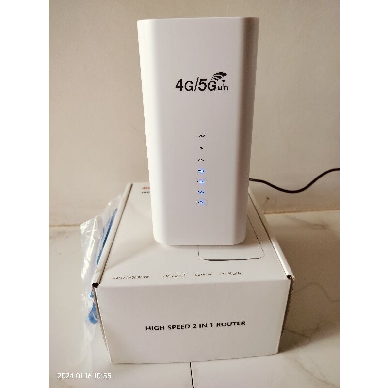 Wifi Router with Sim Slot Modem CPF101 4G/5G PRO MIMO 2X2 High Speed ...