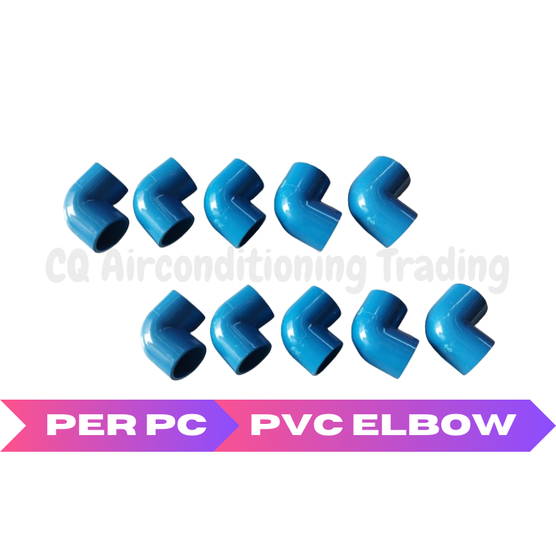 PVC Elbow Blue Fittings 1/2 - 3/4 per pc | Shopee Singapore