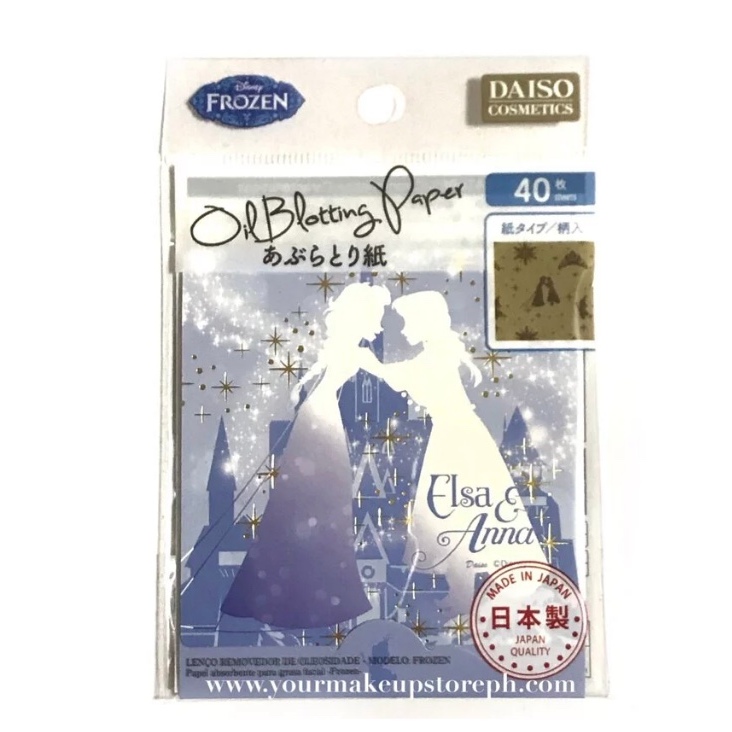 DAISO JAPAN x DISNEY Oil Blotting Papers (40 sheets per pack) | Shopee ...