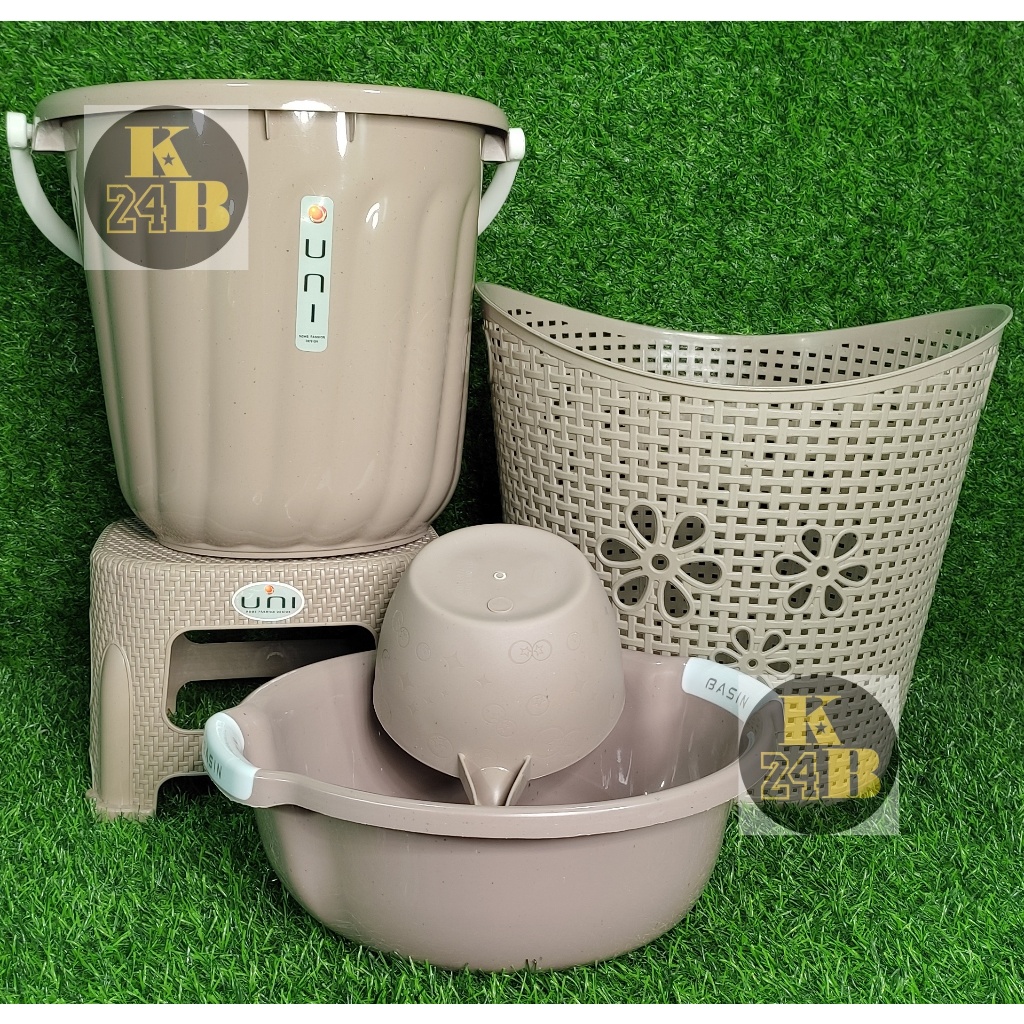 UNIK /SET OF 5 / BASIN/ BASKET / PAIL / TABO / DIPPER / BANGKITO / ALL ...