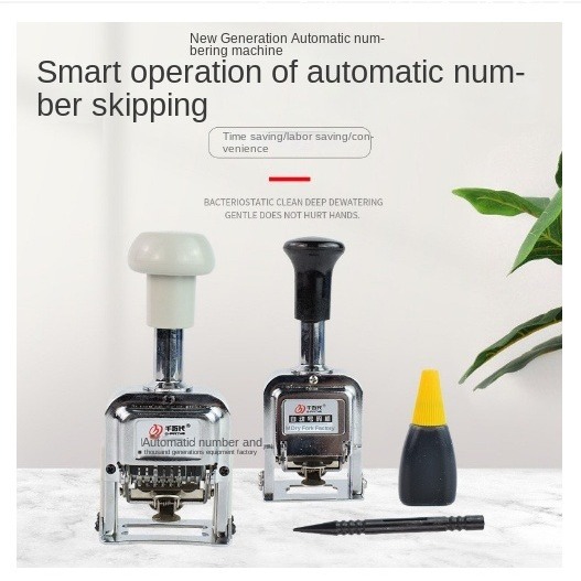 Numbering Machine stamp Self inking Automatic Numbering machine Digit ...