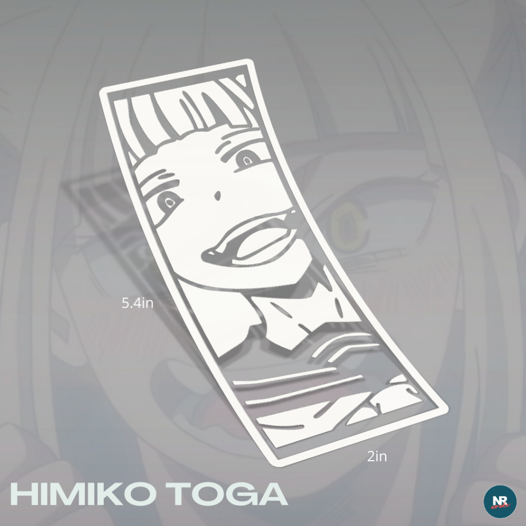 Himiko Toga My Hero Academia Vinyl Decal Anime Sticker | Shopee Singapore
