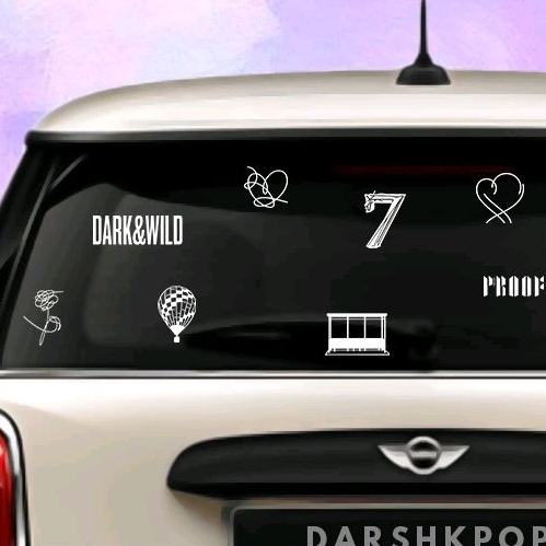 BTS Album Love yourself YNWA MOTS Logo Waterproof Decal Vinyl Sticker ...