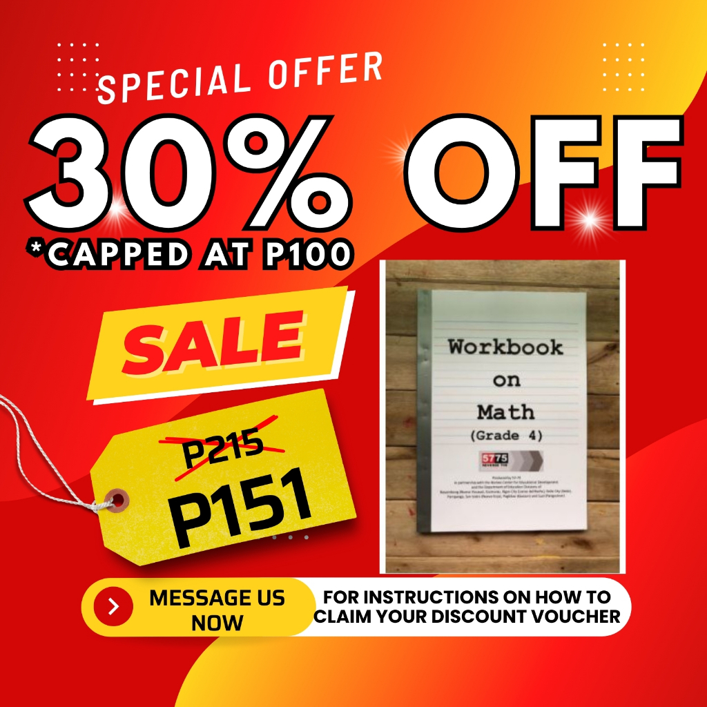 Grade 4 Math Workbook from DepEd Tambayan - Colored Piso Print | Shopee ...