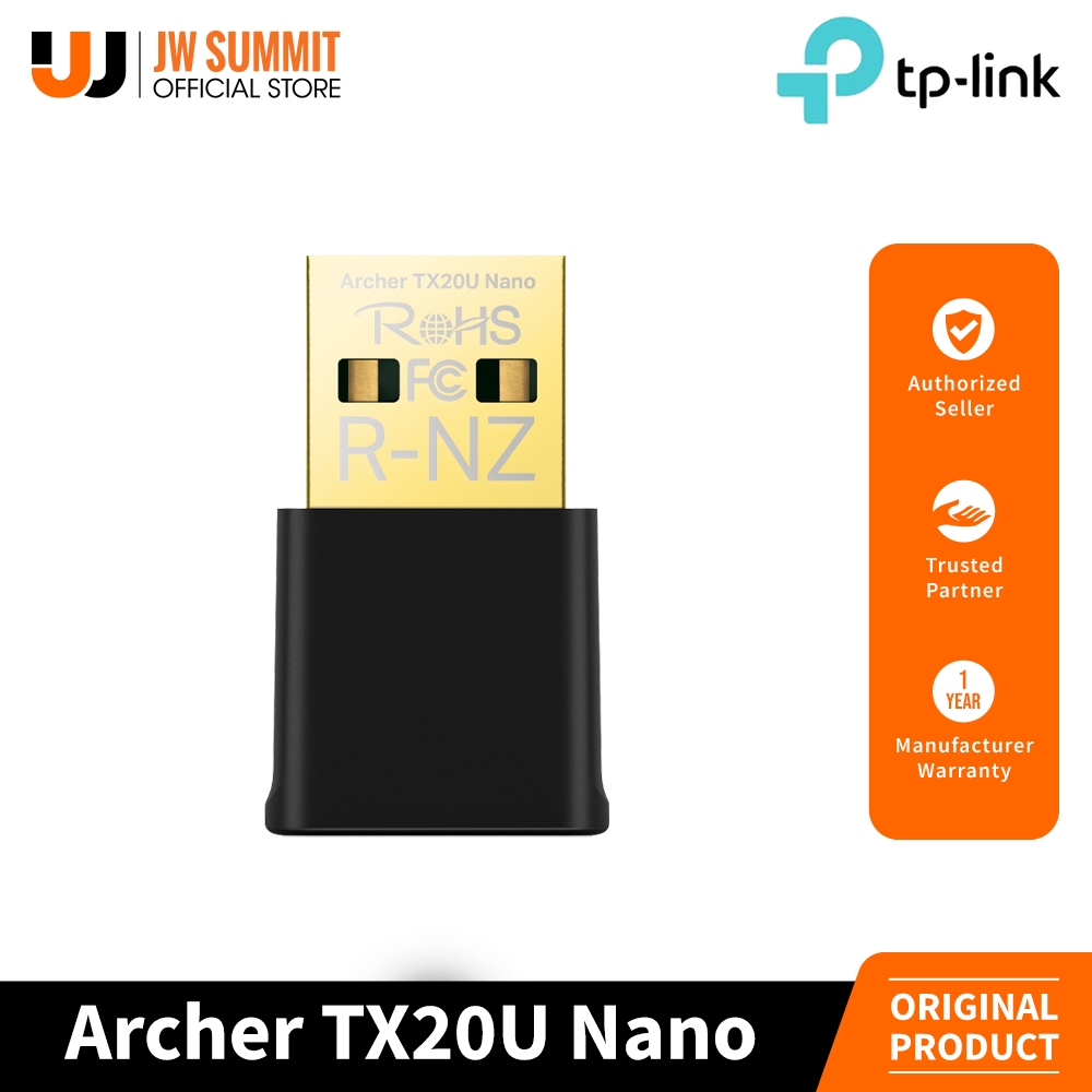TP-Link Archer TX20U Nano AX1800 Nano Wi-Fi 6 Wireless USB Adapter ...