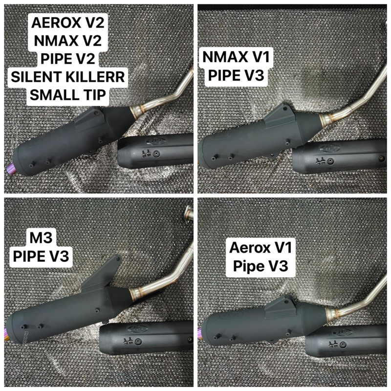 JVT PIPE for M3, AEROX V1 V2 and NMAX V1 V2 ADV 150 | Shopee Singapore