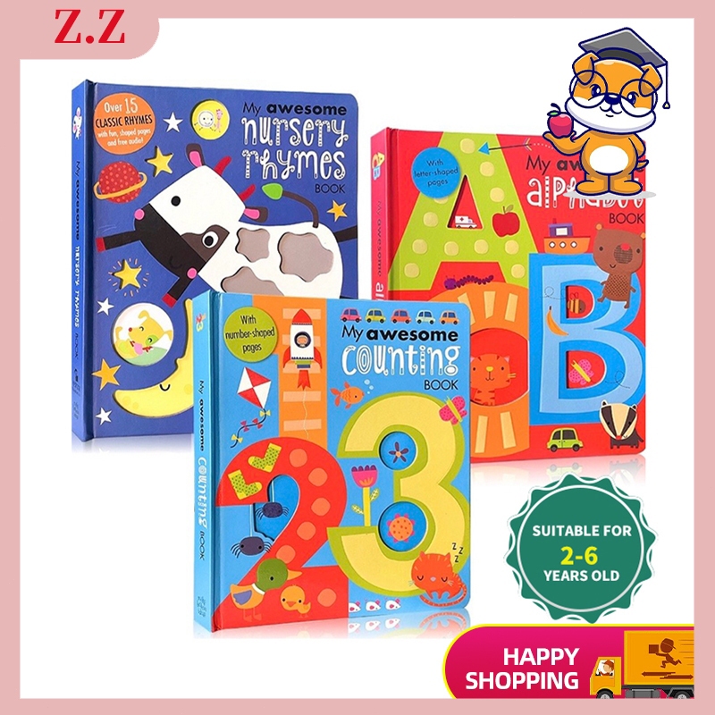 【24hours delivery】My awesome alphabet book / my awesome counting book ...