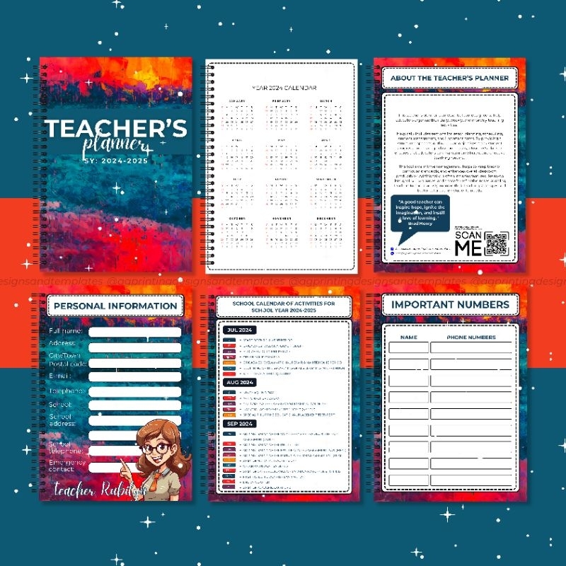 Teacher's Planner for SY 2024-2025 | Shopee Singapore