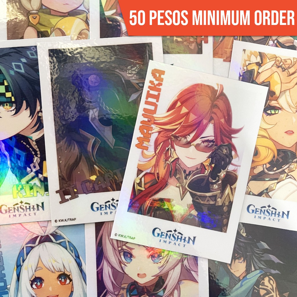 Genshin Impact Natlan Anime Photocards (Laminated) | Shopee Singapore