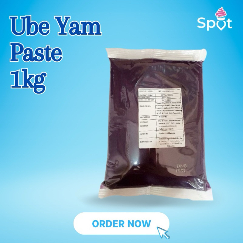 UBE YAM PASTE 1KG Unicomm |October 2025 Expiry | Shopee Singapore