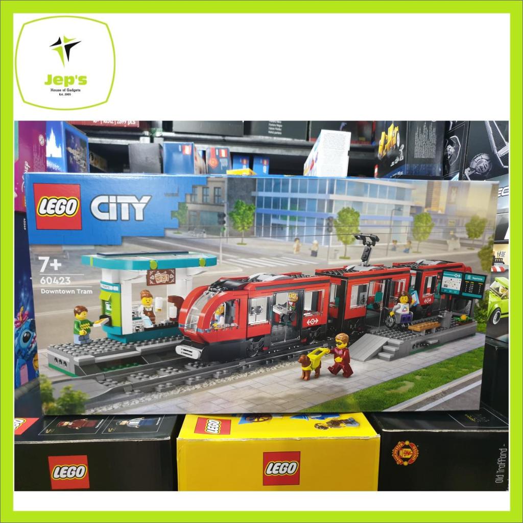 Lego City 60423 Downtown Tram (2024) | Shopee Singapore