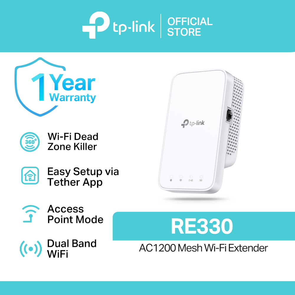 TP-Link | RE330 | AC1200 | Router Wi-Fi Extender | Wi-Fi Repeater ...