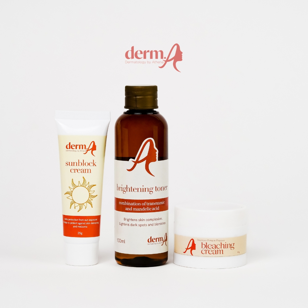 DERM.A BRIGHTENING SET 1 by Doctora Pimple Popper ( Medical Grade ...