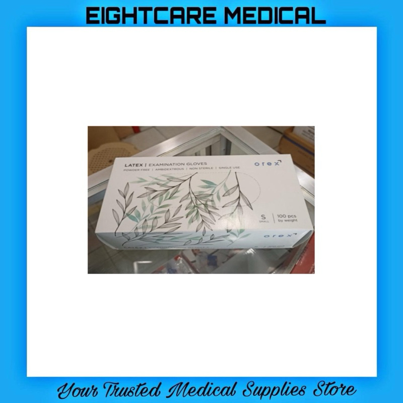 OREX/INDOPLAS/Dr.Choice Latex Examination Gloves Size: Small, Medium ...