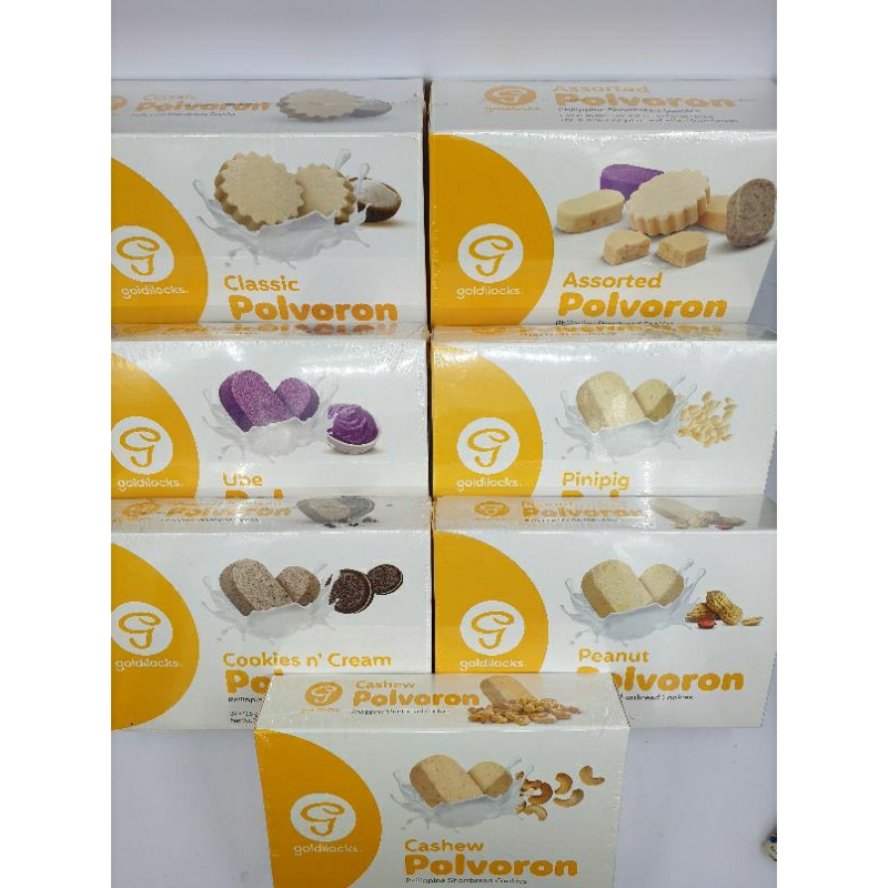 GOLDILOCKS Polvoron Box Pasalubong Philippine snacks sweet candy ...