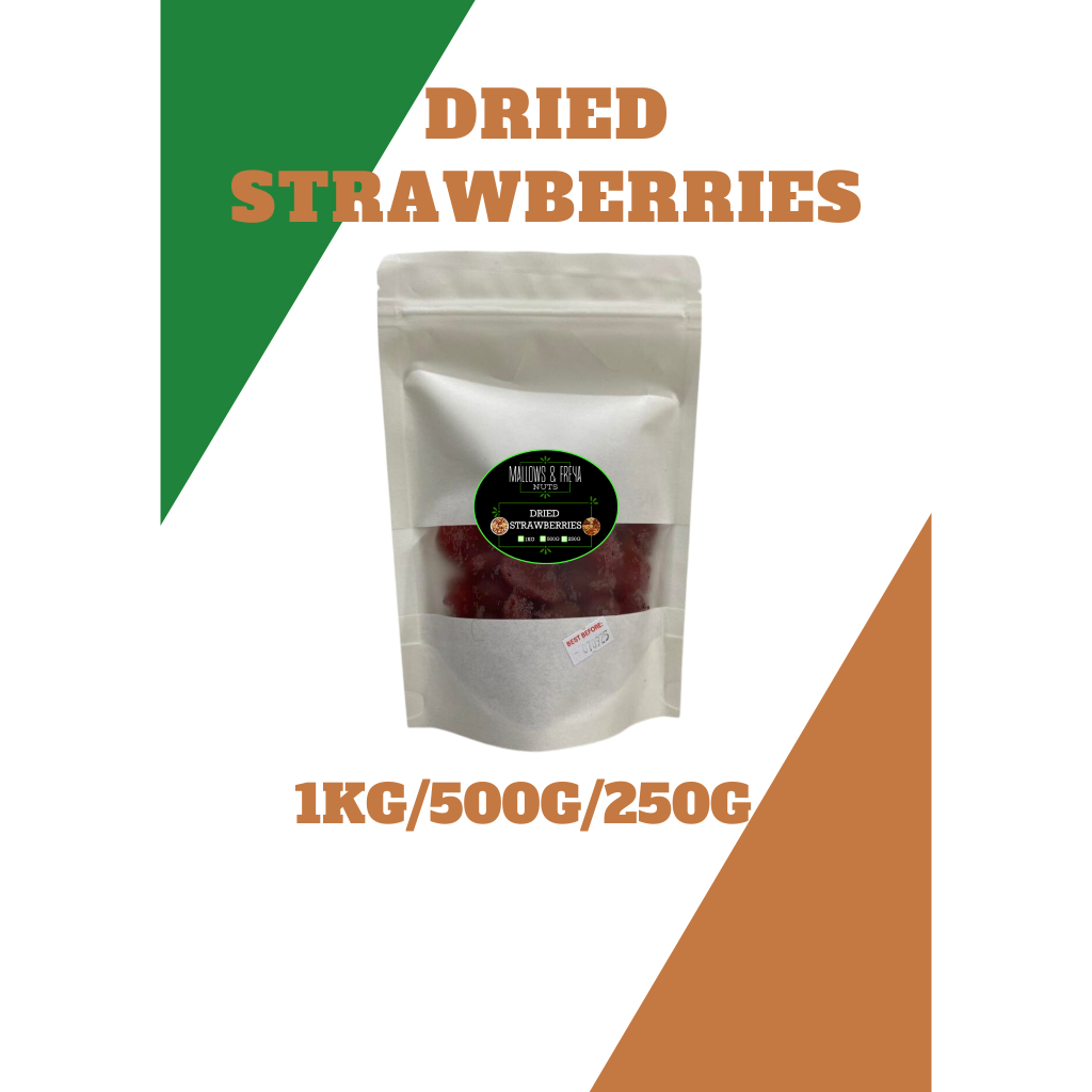 DRIED STRAWBERRIES (250G/500G/1KG) | Shopee Singapore