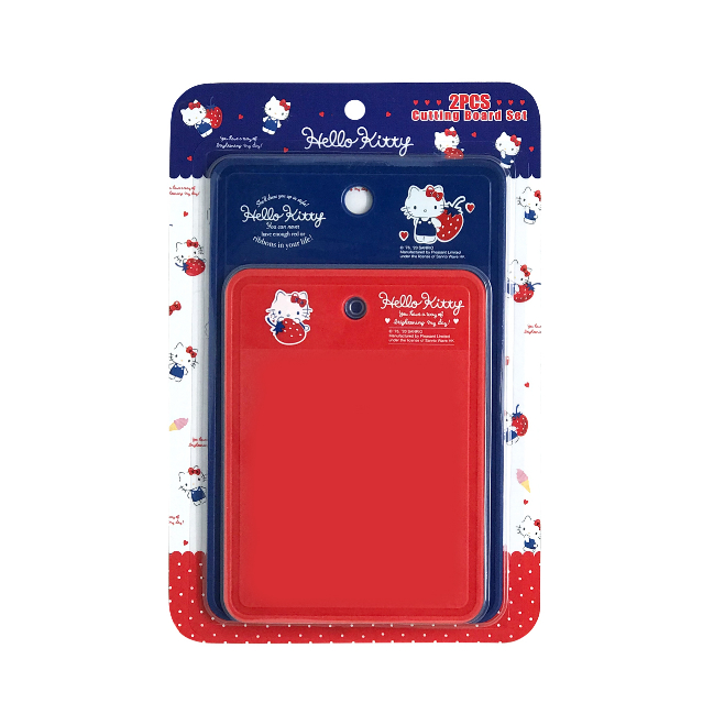 Hello Kitty Cutting Board Set - Red&Blue - (2pcs) Imported | Shopee ...