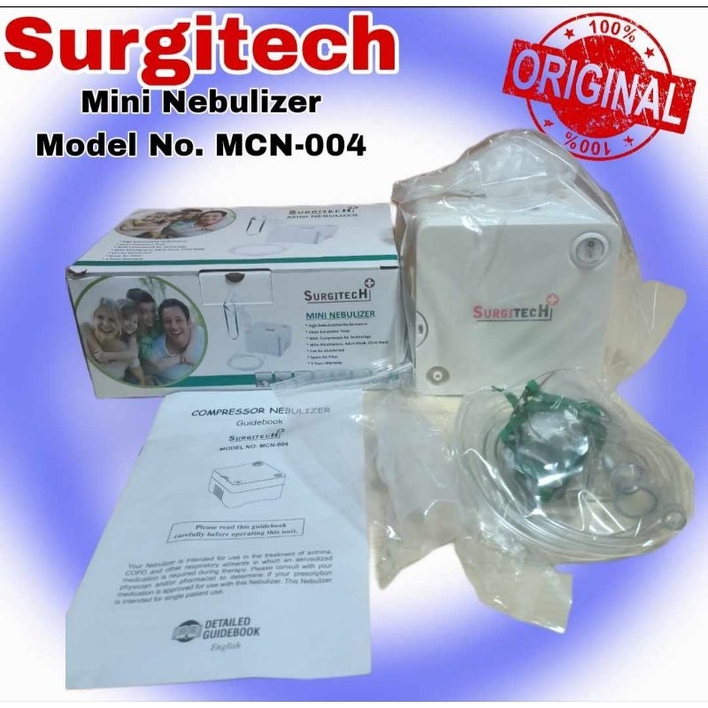 Mini Nebulizer by Surgitech ( complete accessories included) | Shopee ...